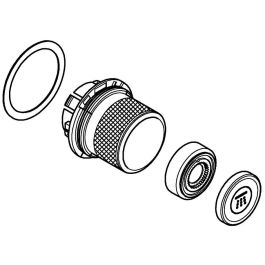 GROHE-Przycisk sterujący - czesc zamienna do smart control chrom 48361000