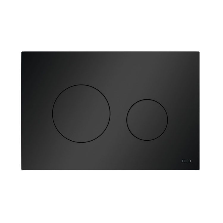 Przycisk spłukujący TECEloop czarny mat 9240925 - elegancja i funkcjonalność do Twojego WC.